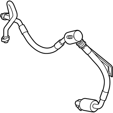 23443882 - Genuine GM Hose Assembly, A/C Compressor