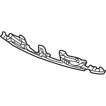 39107472 - Genuine GM Reinforcement, Front Bumper Fascia Lower