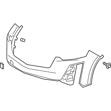 84772468 - Genuine GM Fascia Assembly, Front Bpr Upr