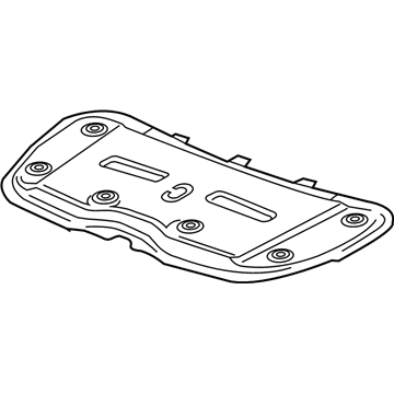 23453692 - Genuine GM Insulator, Hood