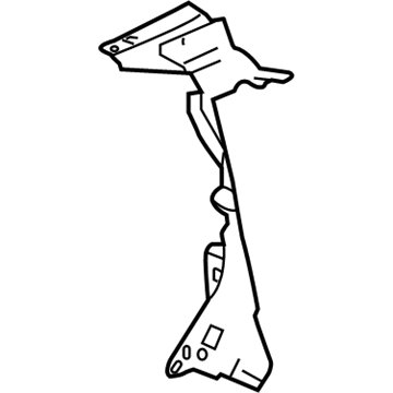 84492808 - Genuine GM Bracket Assembly, Body Si F/Fdr Upr Frt