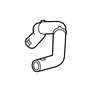 84186464 - Genuine GM Radiator Inlet Hose