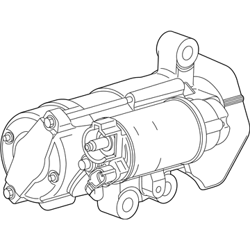 12706169 - Genuine GM Starter Assembly,