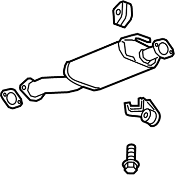 Exhaust System/Front - 2021 Chevrolet Traverse AWD