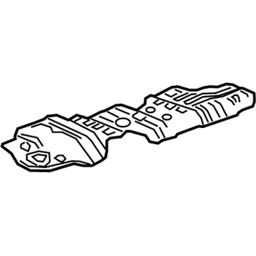 84223438 - Genuine GM Shield, Exhaust Front Underbody Heat