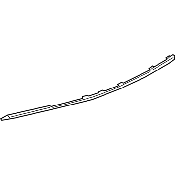 84673841 - Genuine GM Molding, Rear Bpr Fascia *Galvano Silvv