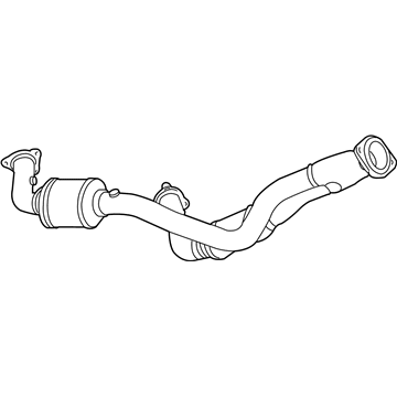 Hummer H2 Catalytic Converter - Guaranteed Genuine Hummer Parts
