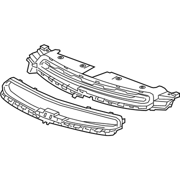 94516092 - Genuine GM Grille Assembly, Front Upper