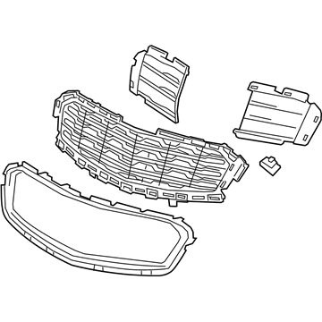 95405770 - Genuine GM Grille Assembly, Front