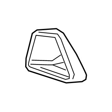 84538968 - Genuine GM Bezel, Front Fog Lp *Black