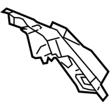 23458909 - Genuine GM Panel Assembly, Back Body Pillar Inner