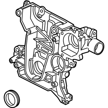 25190867 - Genuine GM Cover, Engine Front