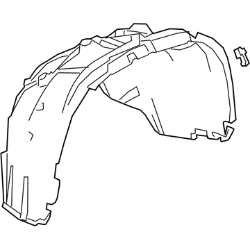 84533746 - Genuine GM Liner Assembly, Front W/H