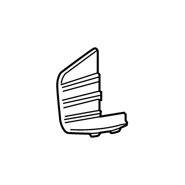 84588811 - Genuine GM Molding, Front Bpr Fascia Otr