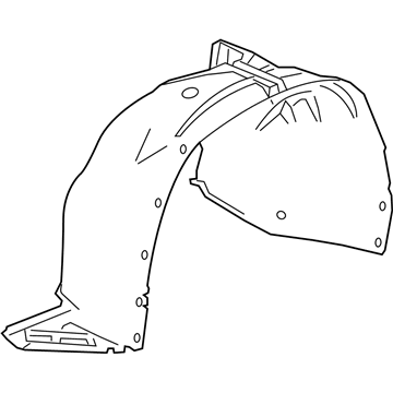 84865962 - Genuine GM Liner Assembly, Front W/H