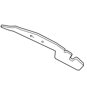 84205520 - Genuine GM Insulator, Front Fender