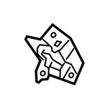 85157956 - Genuine GM REINFORCEMENT-F/FDR FRT LWR