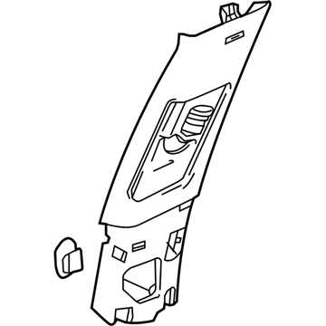 84235200 - Genuine GM Panel Assembly, Ctr Plr Upr Tr *Neutral