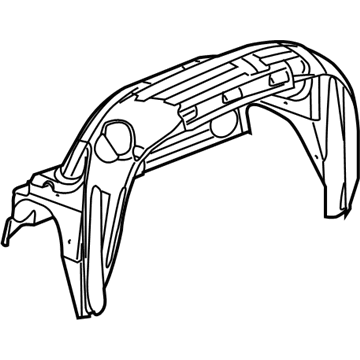 84511156 - Genuine GM Liner, Rear W/H