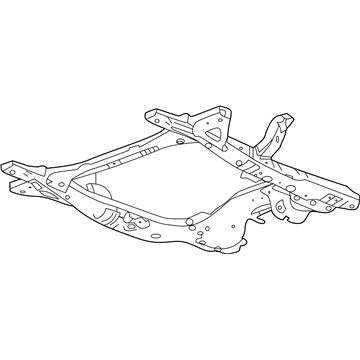 84551677 - Genuine GM Cradle Assembly, Drivetrain & Frt Susp