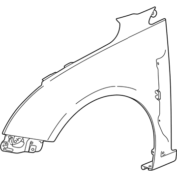 95092194 - Genuine GM Fender, Front