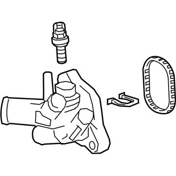 12672523 - Genuine GM Outlet Assembly, Water