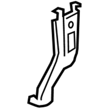 84931738 - Genuine GM Reinforcement, Pubx Pltf Frt Cr Sill