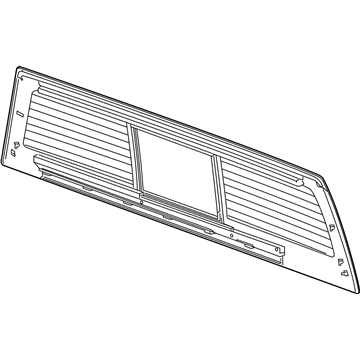 84944319 - Genuine GM Window Assembly, Rear Sldg