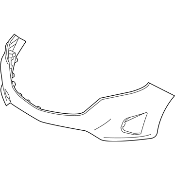 84385251 - Genuine GM Front Bumper Cover *Serv Primer