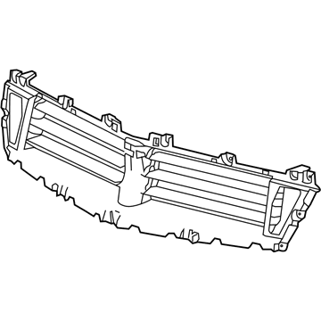 23152496 - Genuine GM Shutter Assembly, Front Bumper