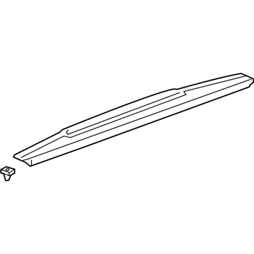 84493626 - Genuine GM Molding Assembly, Pubx E/Gate *Black