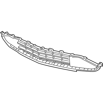 84402021 - Genuine GM Grille, Front Lower