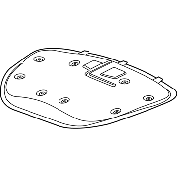 84063764 - Genuine GM Insulator, Hood