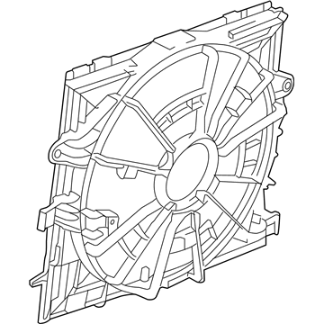 84100128 - Genuine GM Fan Assembly, Engine Cooler