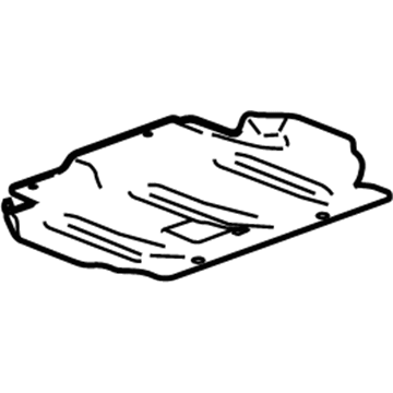 23135959 - Genuine GM Shield, Underbody Skid