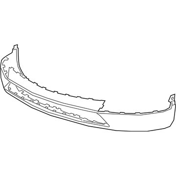 84452468 - Genuine GM Front Bumper Cover Lower *Black