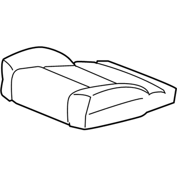 84549827 - Genuine GM Cover Assembly, F/Seat Cush *Black