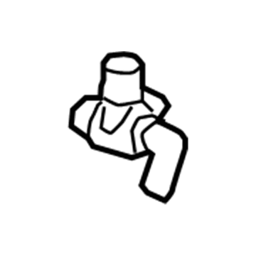 84318275 - Genuine GM Fitting Assembly, Turbo Oil Feed Pipe