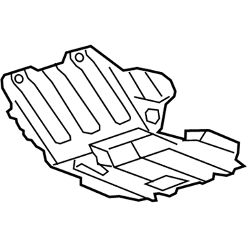 22847943 - Genuine GM Shield, Steering Linkage