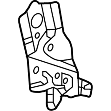 23496377 - Genuine GM Reinforcement, Front End Upper Tie Bar