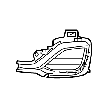 42651727 - Genuine GM Bezel, Front Fog Lp