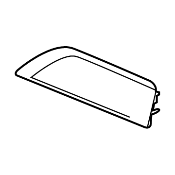 84002467 - Genuine GM Applique Assembly, F/Flr Cnsl *Anteak