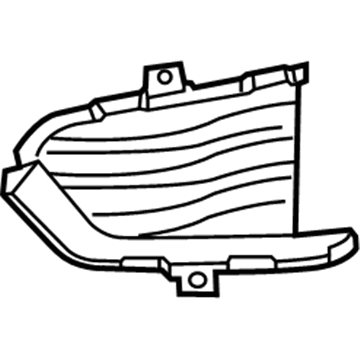 Grille/Radiator - 2020 Cadillac XT5 AWD