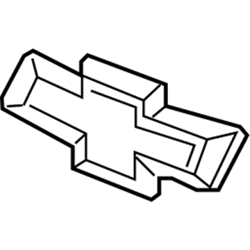 Chevrolet Trailblazer Emblem - Guaranteed Genuine Chevrolet Parts