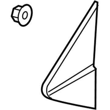 95248642 - Genuine GM Applique Assembly, Body Side Upper Front