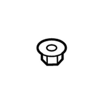 11612236 - Genuine GM Nut,Rear Bumper Lower Fascia