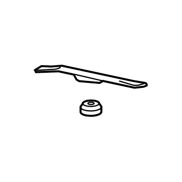 84398049 - Genuine GM Bracket Assembly, F/End Sh Met Cr Br