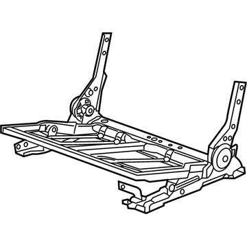 84044946 - Genuine GM Frame Assembly, 3Rd Row Seat Cushion