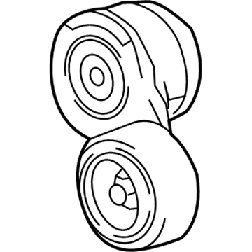 24585348 - Genuine GM Tensioner Assembly, Drive Belt