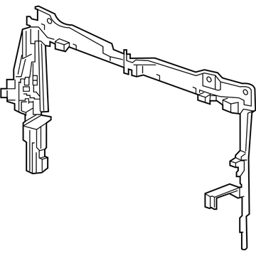 84403671 - Genuine GM Baffle, Rad Air Upr